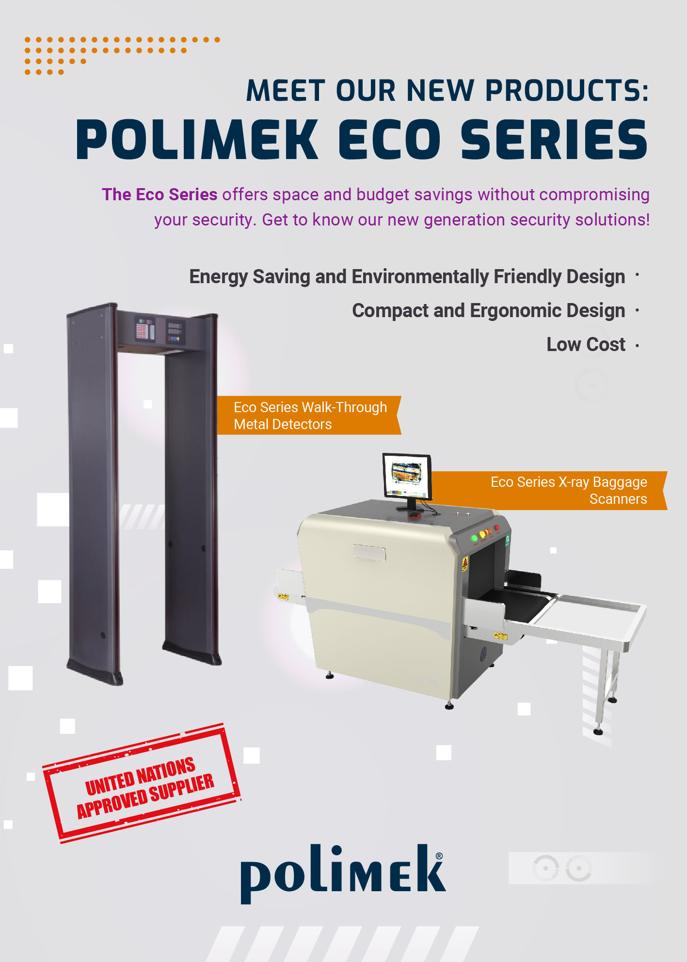 X-Ray Screening Machine - X Ray Baggage Scanner - Polimek